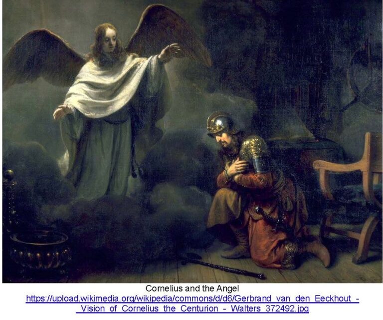 Cornelius and Peter’s Sermon – Seachord